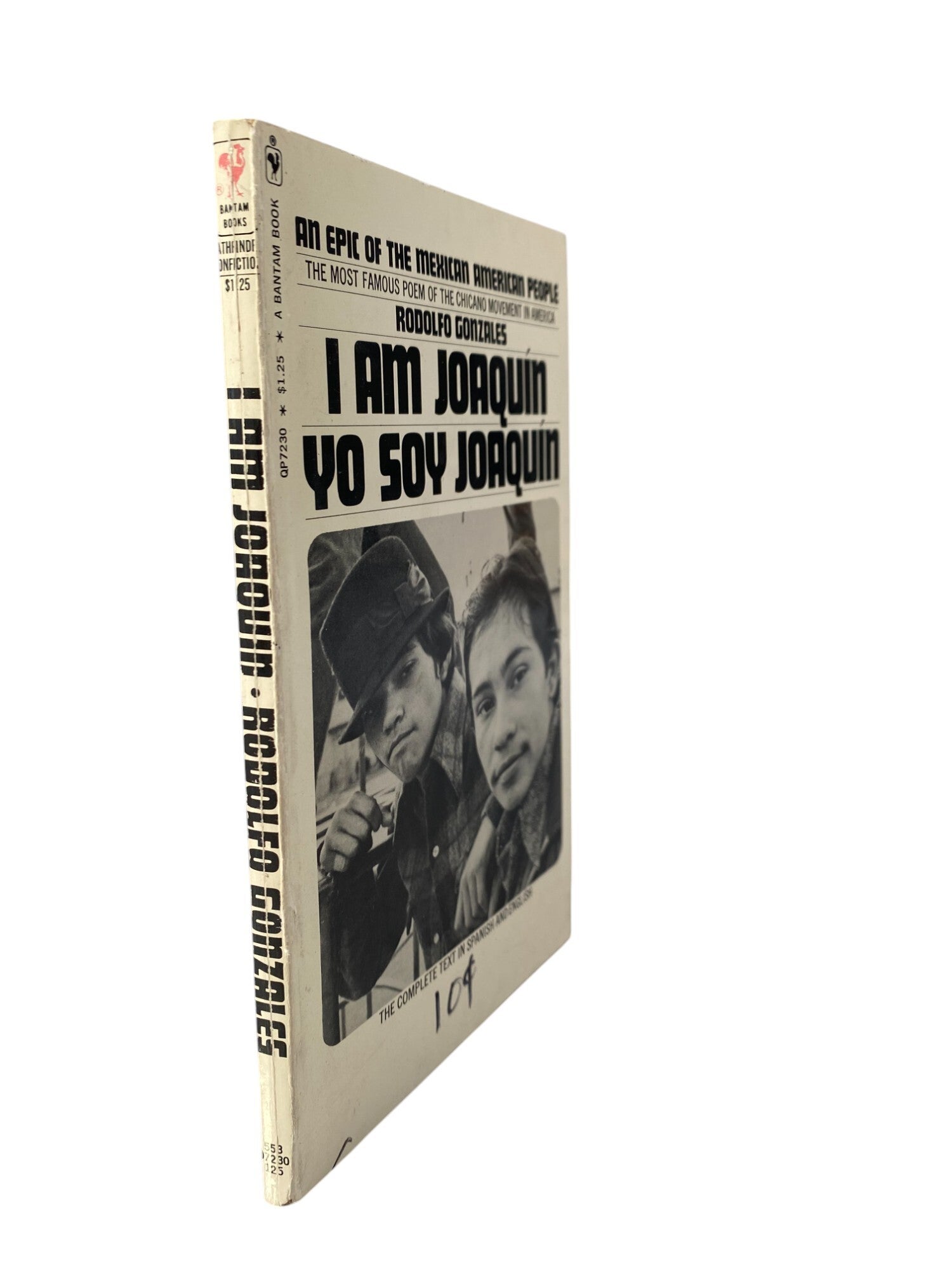 Rare First Edition Chicano Epic Poetry Book I Am Joaquin Yo Soy